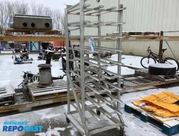 Repocast.com® | Aluminum rolling #10 can rack for...