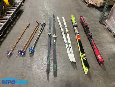Repocast.com® | Lot of (7) Snow Ski Items Including 4...