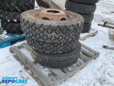 Repocast.com® | Lot of (3) agricultural and farm tires...