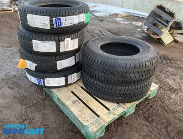 Repocast.com® | Lot of (6) tires without rims, (4) are...
