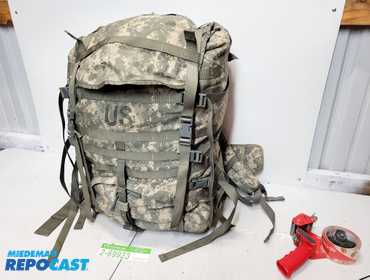 Repocast.com® | US Army issue LARGE MOLLE II RUCK SACK...