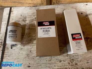 Repocast.com® | 3 New Baldwin filters. Part numbers