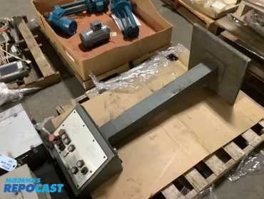 Repocast.com® | Carousel control panel on 35” tall stand