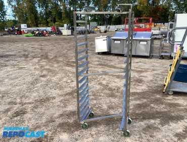 Repocast.com® | Stainless Steel Hot Rack with 15 racks...