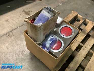 Repocast.com® | Box of Trailer Parts including Lights,...