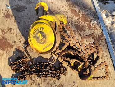 Repocast.com® | Budgit 2 ton chain hoist. works, easy...