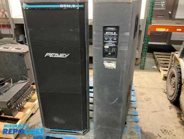 Repocast.com® | Lot of (2) Peavey DTH 5 Speakers, 800W...