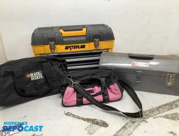 Repocast.com® | Lot of (4) Tool Boxes/Bags, Waterloo...