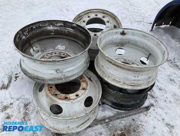 Repocast.com® | (6) steel 22.5 semi rims and (1) steel...