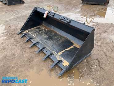 Repocast.com® | 60” skid steer bucket with welded on...