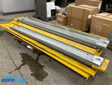 Repocast.com® | Skid lot of Metal Racking including (8...