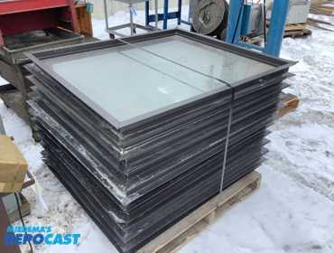 Repocast.com® | Skid of Metal-Lined Windows, measures...
