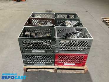 Repocast.com® | 1- Pallet with 12 Crates of Used...