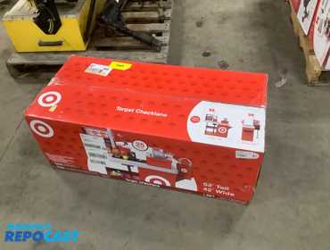 Repocast.com® | Target checkout lane 52”tall and 42”...