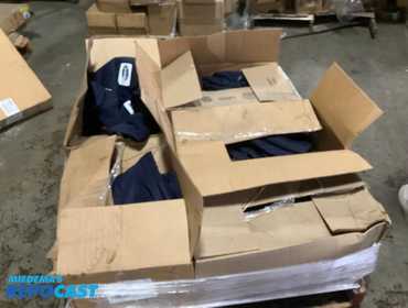 Repocast.com® | Skid lot of Navy Copart Uniforms,...