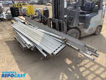 Repocast.com® | Skid of Scaffolding Parts