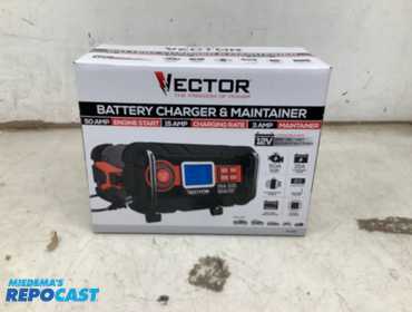 Repocast.com® | Vector 12 Volt Battery Charger and...