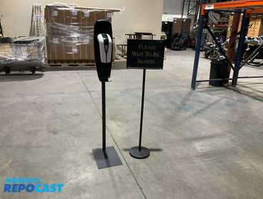 Repocast.com® | 1- Portable Hand Sanitizer Stand