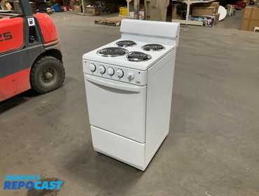 Repocast.com® | Estate 20” 4-Burner Electric Stove