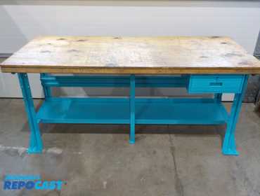 Repocast.com® | Hallowell workbench, one drawer, 72" x...