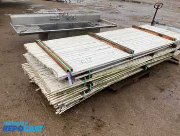 Repocast.com® | (5) bunks of 1/2” x 10’ pvc pipe,...