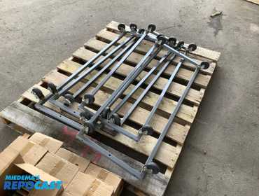 Repocast.com® | (5) 18”x48” steal frames with casters
