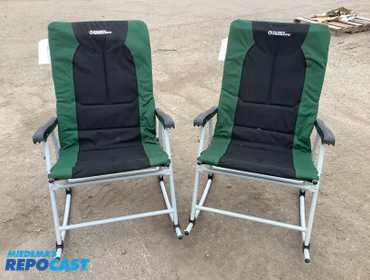 Repocast.com® | (2) Gander Mountain Rocking Chairs