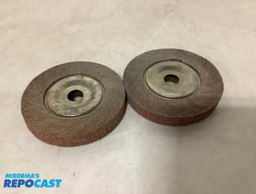 Repocast.com® | (2) Bench Grinder Flap wheels