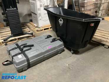 Repocast.com® | Lot of (2): (1) trico sports storage...
