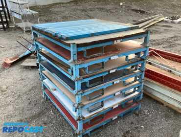 Repocast.com® | lot of (7) Tier-rack 12' high w/...