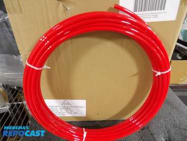 Repocast.com® | lot of (10) New 50' Nylon red tubing,...