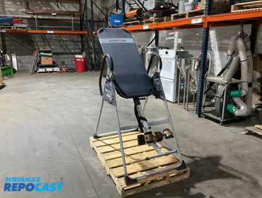 Repocast.com® | Ironman Fitness gravity inversion table.