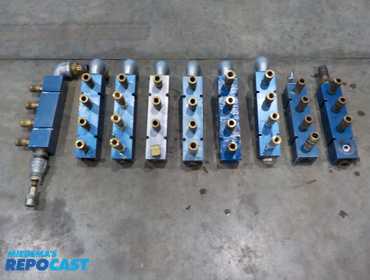Repocast.com® | Lot of (9) multi coupler outlets,...