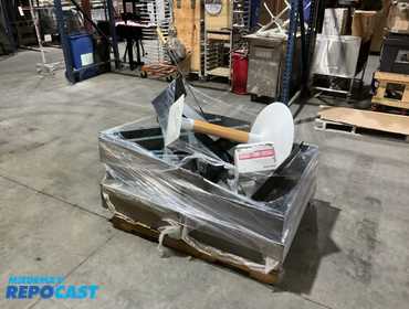 Repocast.com® | Skid lot of misc industrial support...