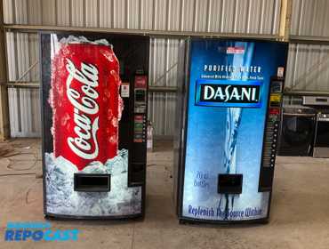 Repocast.com® | Lot of (2) Vending Machines