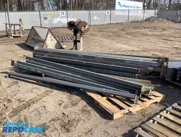 Repocast.com® | Skid of Pallet Racking, measures 10’ x...