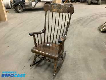 Repocast.com® | Ethan Allen wooden rocking chair