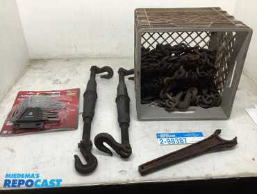 Repocast.com® | Chain with 2 binders and Binder wrench...