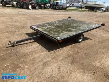 Repocast.com® | Snowco 8’ x 6’ Single Axle Tilt Trailer