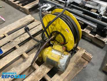Repocast.com® | Enerpac Electric Motor and Yellow Air...