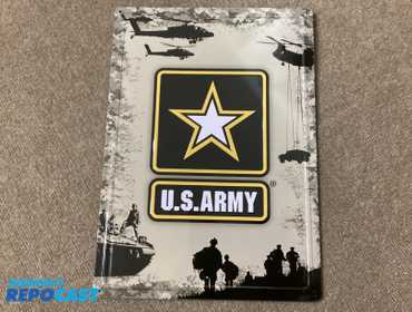 Repocast.com® | New United States Army metal sign. 16...