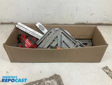 Repocast.com® | (1) lot of contractor squares and...