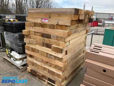 Repocast.com® | Skid of Hardwood Blocking - Blocks...