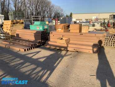 Repocast.com® | (2) Skid Lots of 9’ x 5” x 5” Deck...