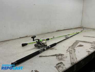 Repocast.com® | Lot of (2) Fishing Rods, (1)...