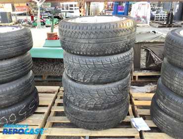 Repocast.com® | Lot of (4) Greed 22” Chrome Rims 285...