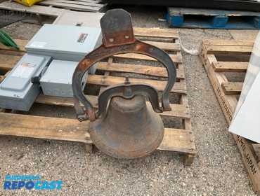 Repocast.com® | Vintage Cast Iron Bell-Rusted #2