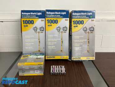 Repocast.com® | Voltec 1000 watt lights