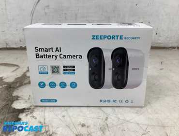 Repocast.com® | Two Smart AI cameras, wireless, full...