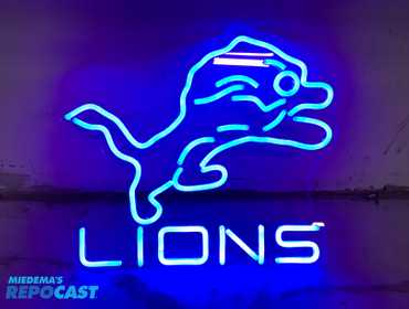 Repocast.com® | Detroit Lions NFL Neon Light